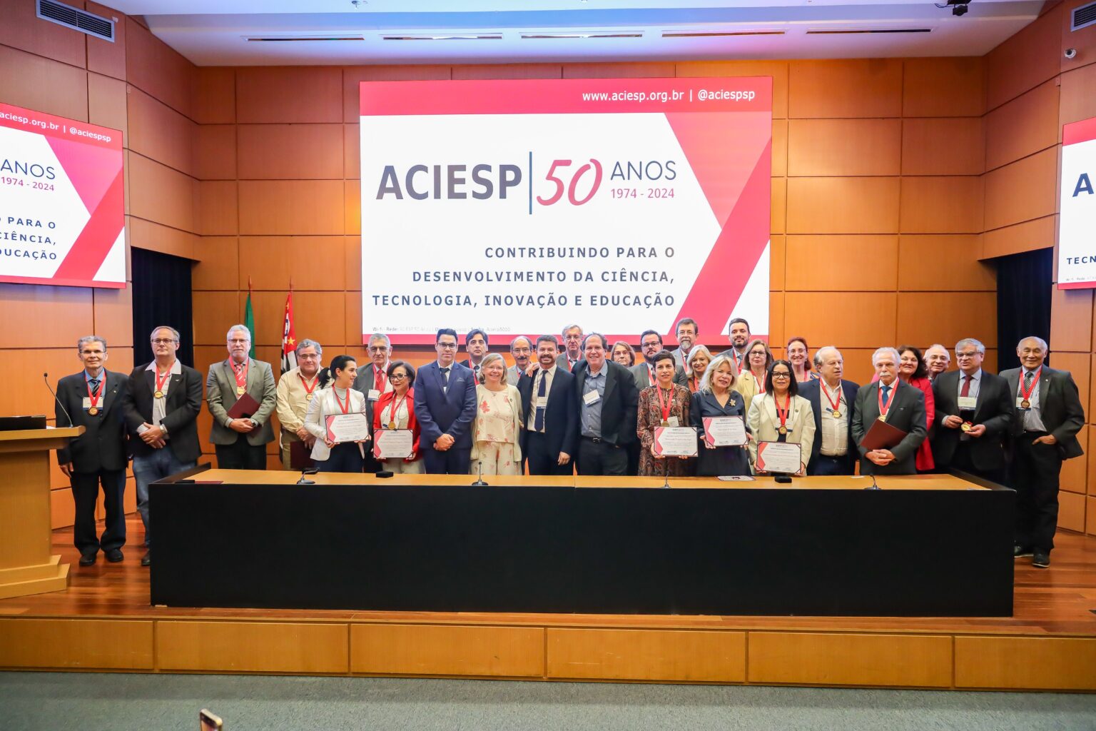 Icesp recebe homenagem em evento da Academia de Ciências do Estado de ...