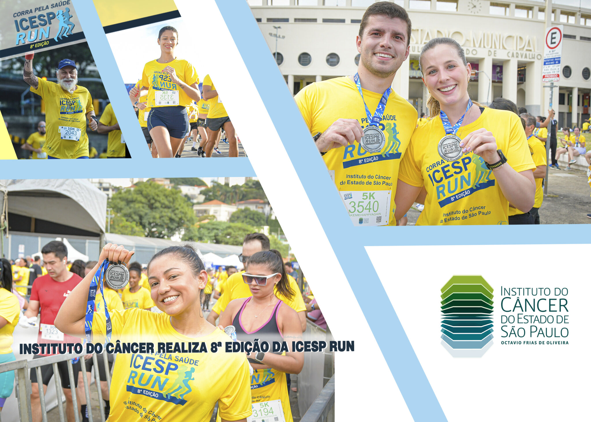 Instituto do Câncer realiza 8ª edição da Icesp Run com o maior número ...